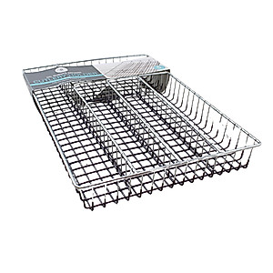 DINY Home & Style 5 Compartment Cutlery Tray Utensil Flatware Dividers Kitchen Drawer Organizer Cutlery Holder (Bronze)