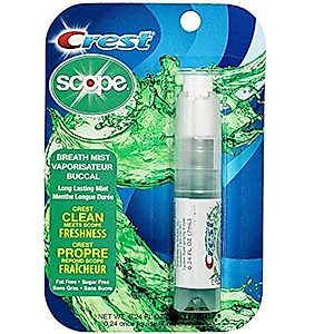 Scope Long Lasting Mint Breath Mist, 0.24oz, Pack of 8