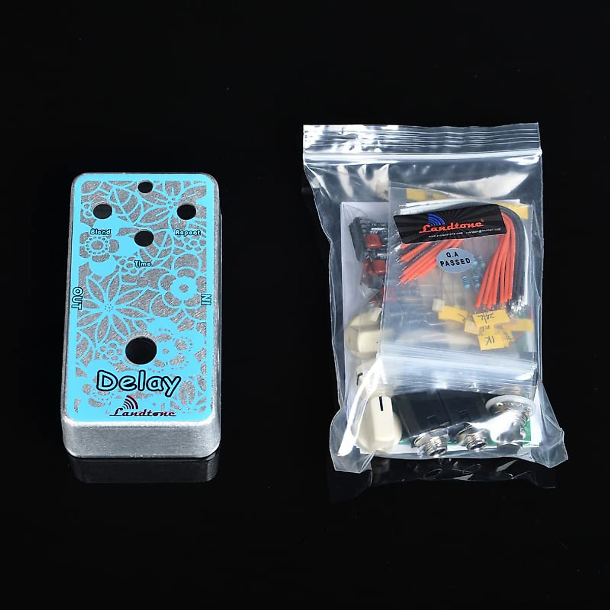LANDTONE Make Your Own Delay Guitar Pedal All Kits With 1590B