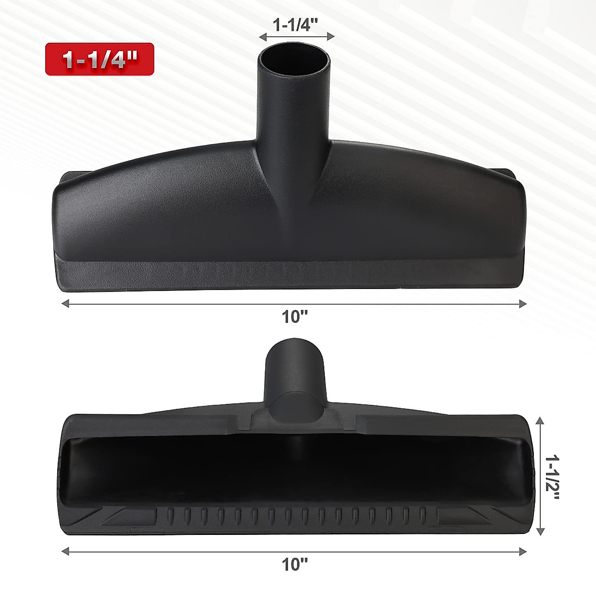 Shop-Vac 3-Piece Nozzle Kit, 1-1/4 Inch Diameter Wet/Dry Nozzle, Includes Gulper Nozzle, Crevice Tool and Universal Nozzle