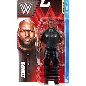 WWE Basic Omos Action Figure, Posable 6-inch Collectible for Ages 6 Years Old & Up​​
