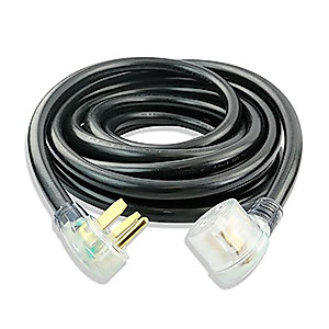 Heavy Duty ETL Welder Extension Cord 8AWG 25 Foot Cord 50A 3 Prong