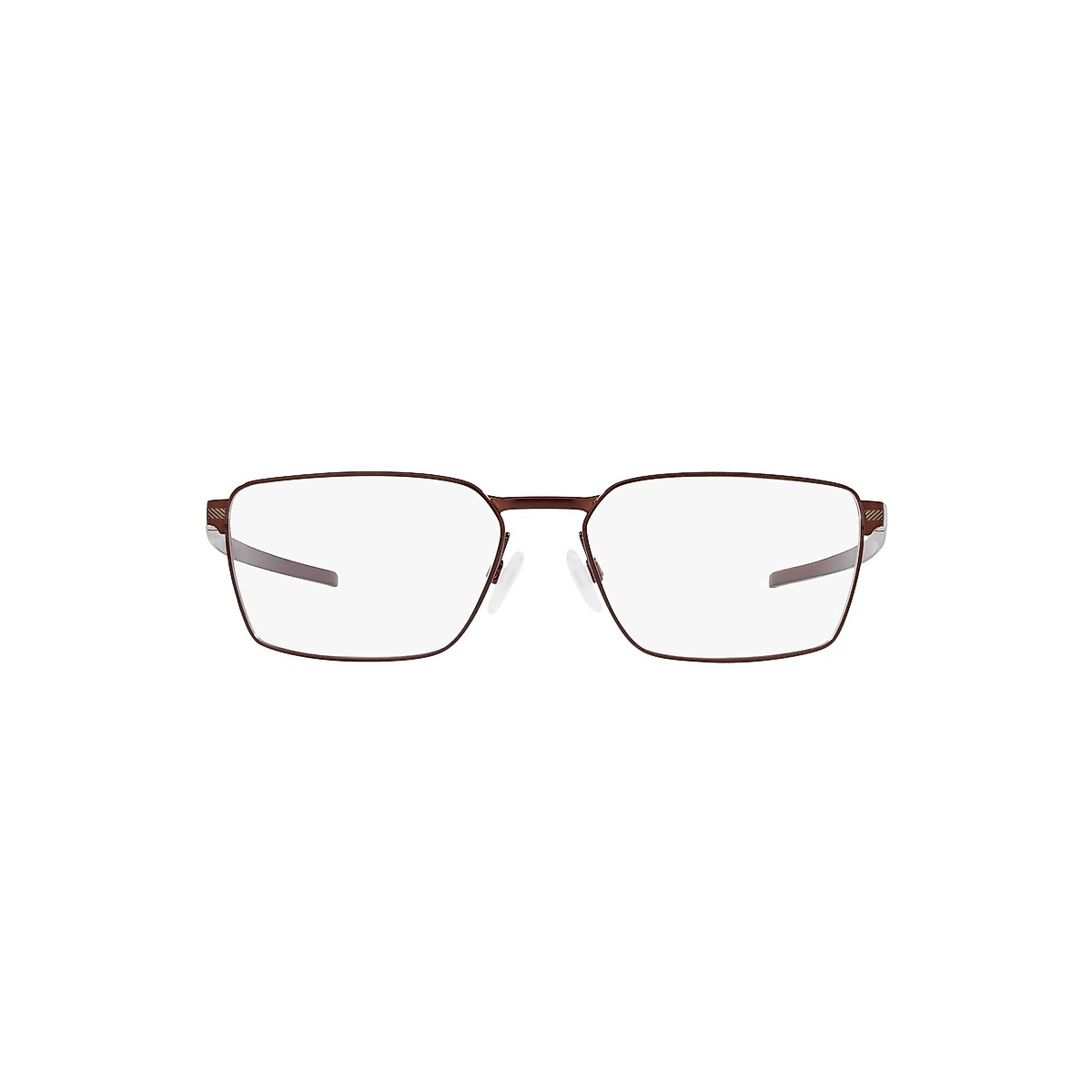 Oakley Men's Ox5073 Sway Bar Rectangular Prescription Eyewear Frames, Brushed Grenache/Demo Lens, 53 mm