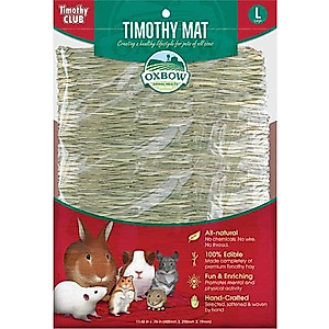 Oxbow Timothy Mat Size:Large Packs:Pack of 2