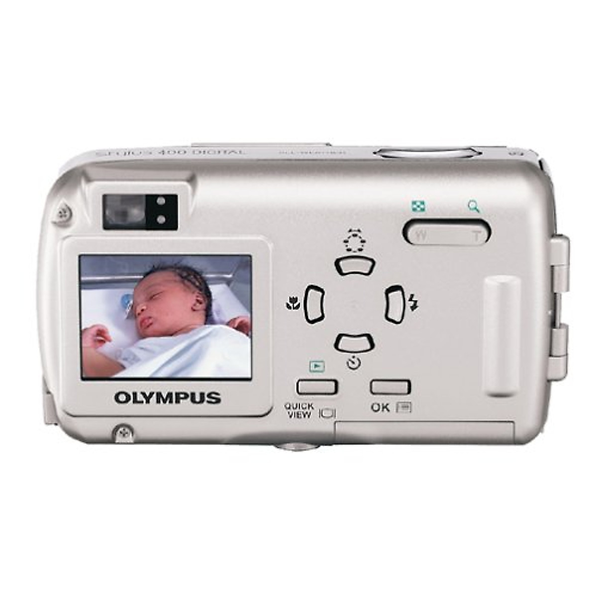 Olympus Stylus 400 4MP Digital Camera w/ 3x Optical Zoom