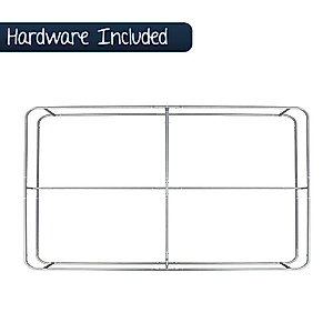 Wall Box Fabric Displays Portable Promotional Stand Aluminum Coated Frames – Best Use for Trade Shows, Indoor Exhibitions, Events, Retail Stores, Malls (Double Sided Print, 20' x 10')