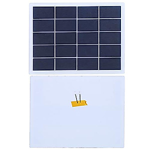 Energy Saving Photovoltaic Panels, 5V Lightweight Portable Solar Panel Module, Solar Stree Tree for Solar Garden Light