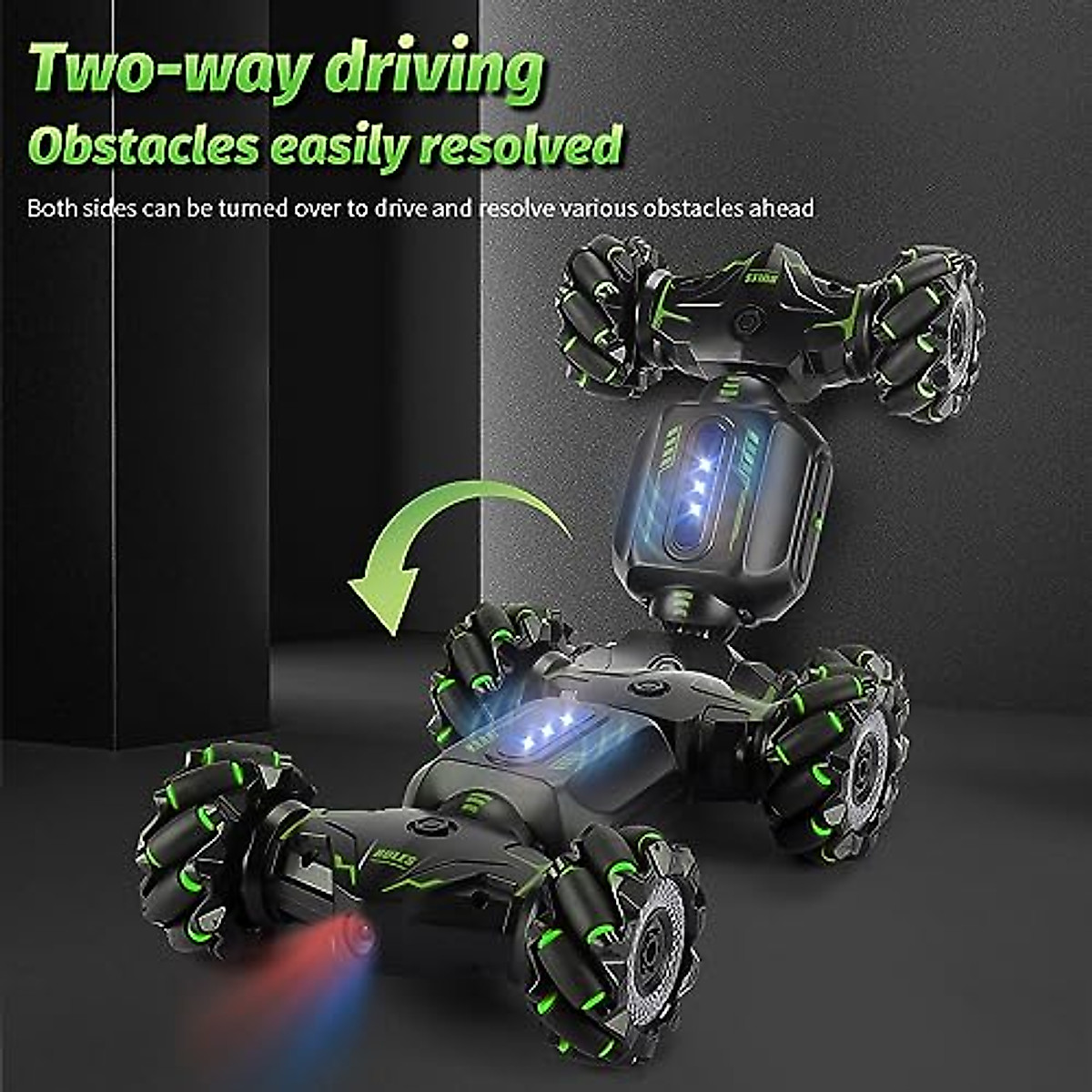 Gesture Sensing RC Stunt Car Toys for 8-12 yr Boys&Girls Best Birthday Gifts- 2.4 Ghz 4WD 360°Spins Hand Controlled All Terrains Monster Truck Car Birthday Presents for Kids Age 8 9 10 11 12yr