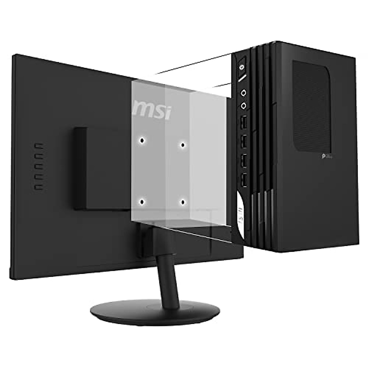 MSI PRO DP21 Desktop, Intel Core i7-13700, UHD 770, 16GB' Memory, 500GB SSD, WiFi 6 AX211, Windows 11 PRO/3Y Onsite Warranty (13M-495US), Black