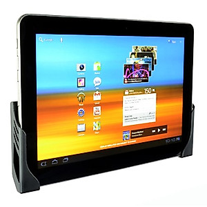 Dockem Koala Tablet Wall Mount: Universal Damage-Free Adhesive Wall Dock for iPads, iPad Airs, Galaxy Tabs and Other Tablets (Black Version)