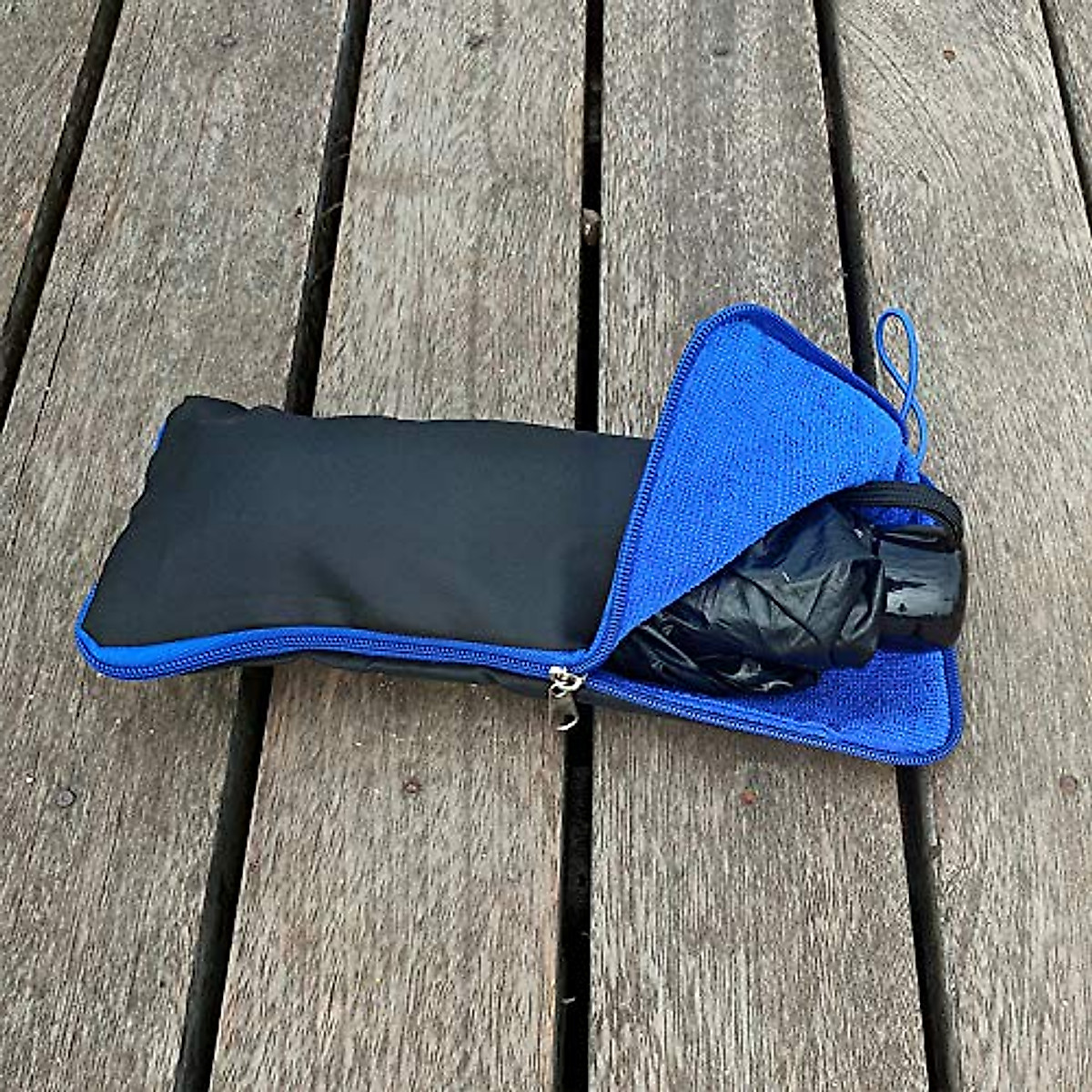 Veemoon Umbrella Bag Umbrella Carry Bag Portable Umbrella Storage Bag Umbrella Hanging Pouch Umbrella Wet Bag for Home Outdoor Blue