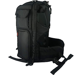 Deco Gear DSLR Camera Backpack, Customizable Compartments for Cameras, Lenses, Accessories & Laptop, Weather Protective, Perfect for Canon Nikon & Sony Photographers (Can Also Turn Into Sling Bag)