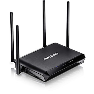 TRENDnet AC2600 MU-MIMO, Wireless Gigabit Router, Equipped with Beamforming Antennas ideal for extreme 4K streaming and Lag Free gaming, TEW-827DRU (Renewed)