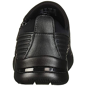 BZees womens Axis Sneaker, Black, 8 Wide US