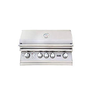 Lion Premium Grills 32-Inch Natural Gas Grill L75000 and Door and Drawer Combo with Towel Rack with 5 in 1 BBQ Tool Set Package Deal