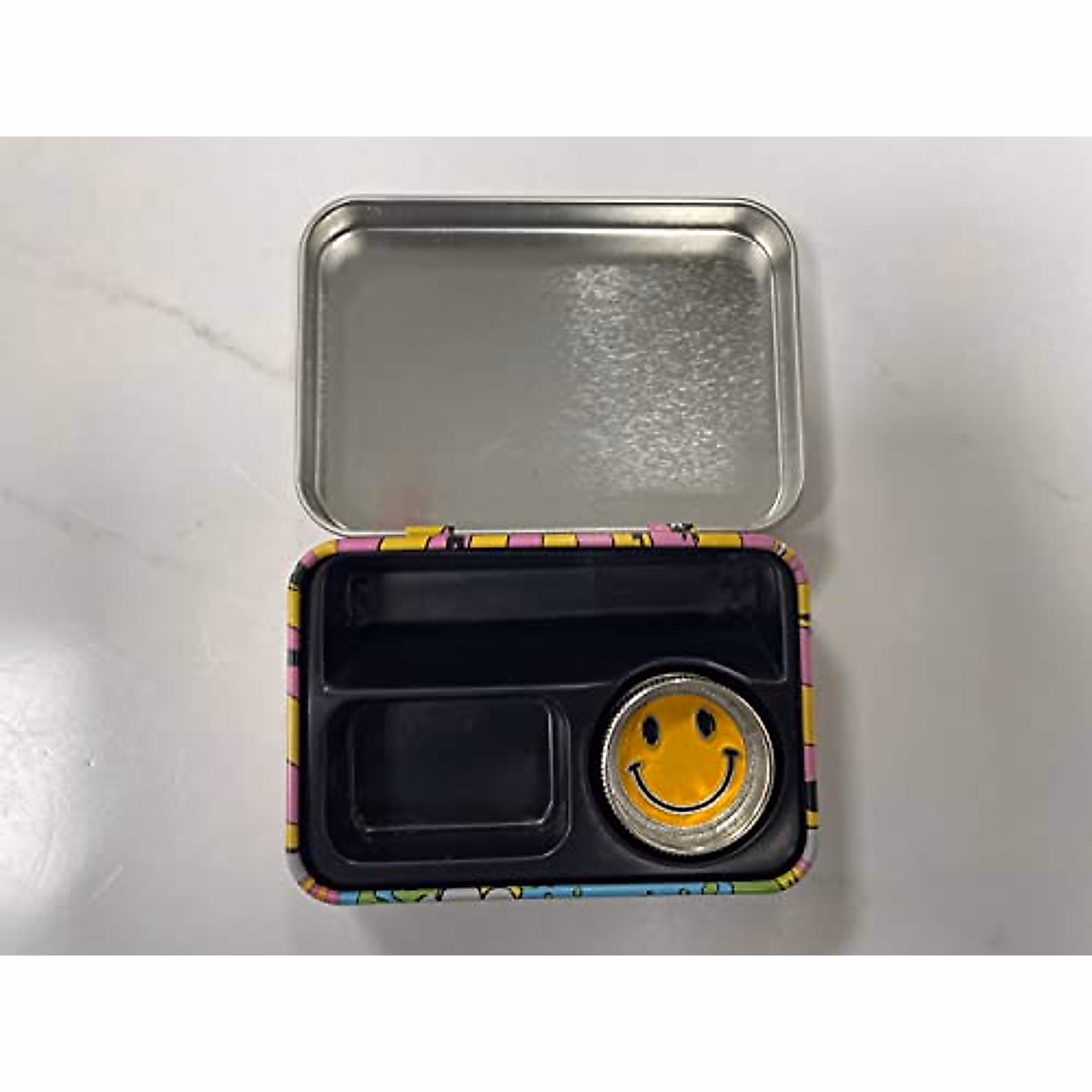 Favela420- Metal Stash Box Mush -Tin Can- Lighter Case- Rolling Trays - Rolling paper Box - Rolling Box- StashBox