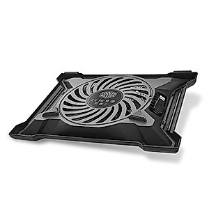 Cooler Master NotePal X-Slim II Laptop Cooling Pad 'Silent 200mm Fan, Egonomic Design, Supports up to 15.6" laptops' R9-NBC-XS2K-GP