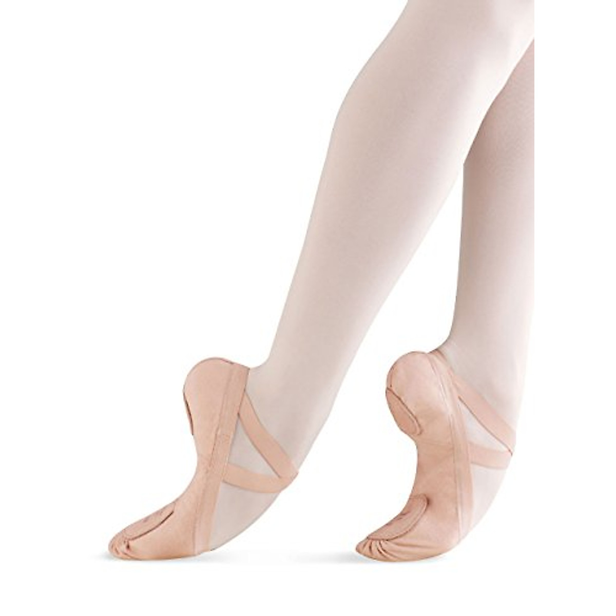 Bloch Women's Pro Elastic, Pink, 8 Medium