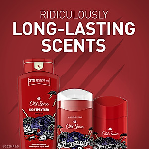 Old Spice Anti-Perspirant Deodorant for Men, NightPanther, 2.6 oz
