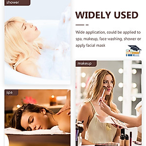 Beaupretty Face Wash Headband Bear Ears Headband Animal Ear Spa Headband Cute Makeup Hairband Shower Yoga Head Wraps for Girls Women (Coffee)