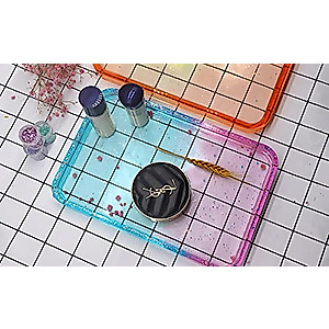 Silicone Tray Molds for Epoxy Resin,Resin Molds with sturdy edges& bottom,8 grids for bottom supporting.Large Rolling Tray Mold for adult &kids DIY Jewelry holder,Home Decoration,good as birthday gift