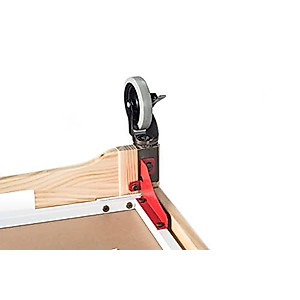 Foundations First Responder Evacuation Crib with Fixed-Side, Clearview, (Includes Evacuation Frame and Casters), Natural