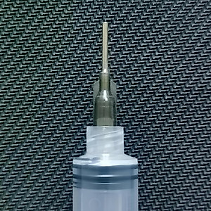 SANANTS - 16GA 1/2 Inch Dispensing Needle - Blunt Tip Luer Lock - Fluid Manifold Channel - 50 PCS,Gray