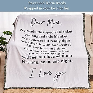 Gifts for Mothers Day Mom Gifts Valentines Day Gifts for Mom Birthday Gifts for Mom from Daughter Gifts for Mothers Day Soft Throw 60" x 50"