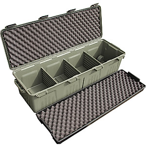 MTM TRC39 - Tactical Rifle Crate, Water-Resistant o-Ring Sealed, Four Strong snap latches, USA Made, Army Green
