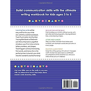 Spirit Riding Free Letter and Number tracing Workbook: (US Edition).