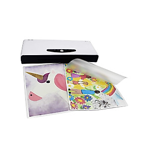 Optiazure Thermal Laminating Pouches 9"x11.5" Inches, 3mil 300Pack, Clear, Letter Size