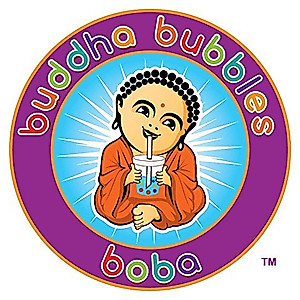 PINK 8" Boba Bubble Tea Straws by Buddha Bubbles Boba 50 Count
