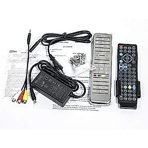 AVEL Waterproof TV for Bathroom/Shower/Kitchen/Living Room Android Smart TV (Black Frame, 23.8'')