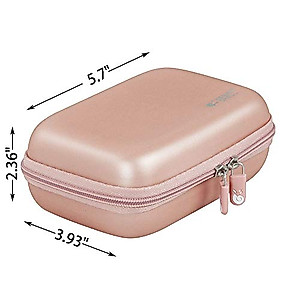 Hermitshell EVA Hard Travel Case Fits HP Sprocket 2-in-1 Portable Photo Printer & Instant Camera (Rose Gold)
