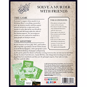 Murder Mystery Party | The Champagne Murders, for ages 14+