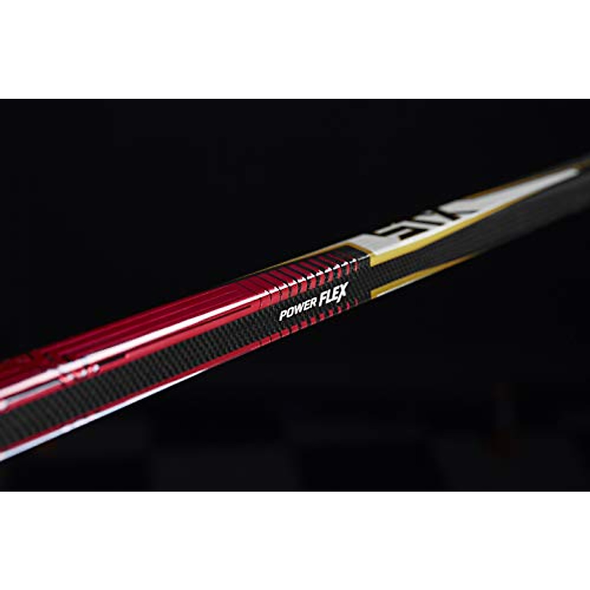 STX unisex adult X92 Ice Hockey Stick, Black/Red, Senior US