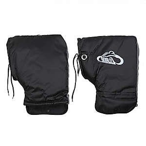 Handlebar Mitten Bicycle Mitts Winter Thermal Cover Cycling Hand Warm Windproof Cold Weather For Mountain Bike Motor Warm Handle Cover Bike Handlebar Mittens Bicycle Pogies Mitts Winter Thermal