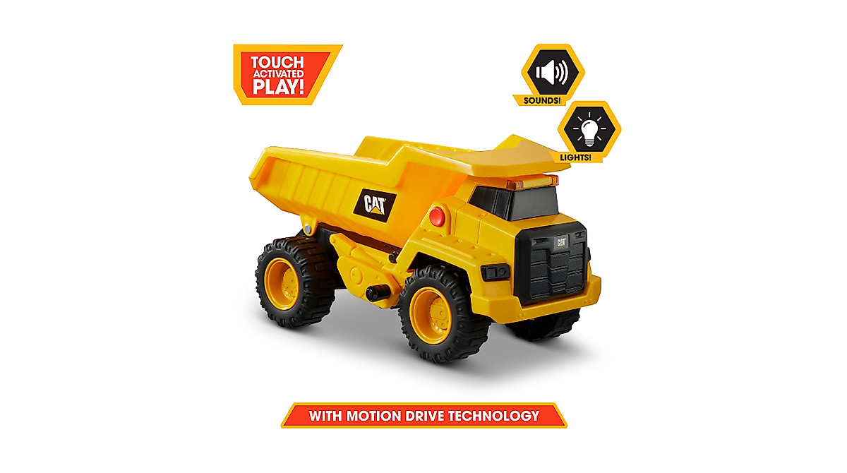 CAT Construction Power Haulers Dump Truck with Lights & Sounds