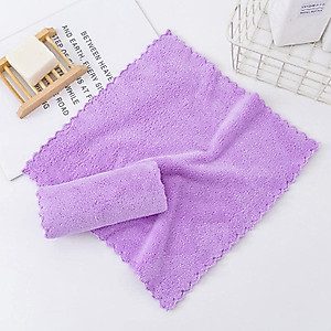 Lyellfe 15 Pieces Guinea Pigs Mat, Soft Hamster Fleece Cage Liners, Small Animals Bedding Mats Bath Towel for Dog Puppy Cat, 11.8 x 11.8 Inch, Mixed Colors