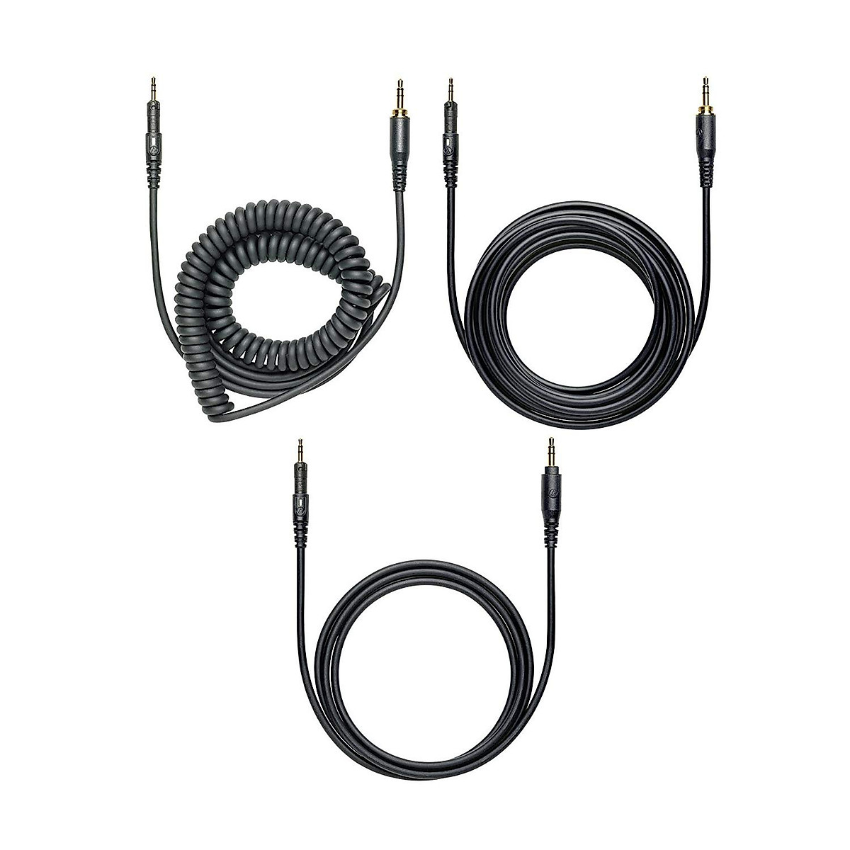 Audio-Technica ATH-M70x Professional Monitor Headphones Bundle with Wooden Headphone Stand (Bamboo Brown) (2 Items)