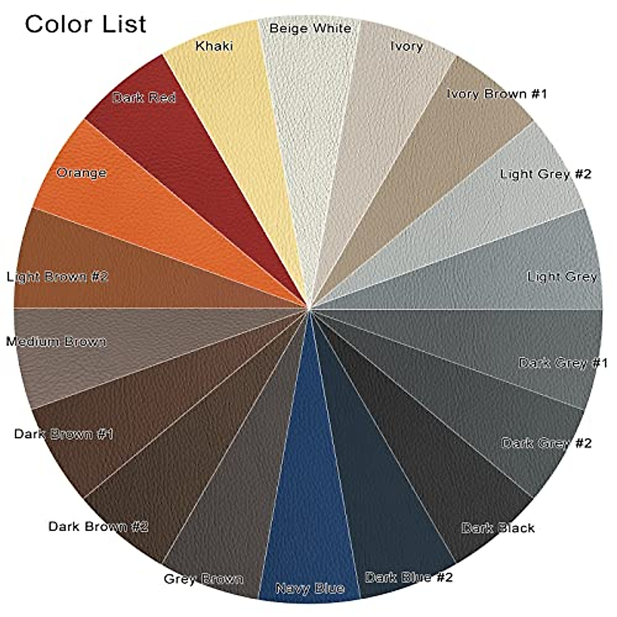 ILOFRI Large Leather Repair Patch Tape Light Grey 60x17 inch, Durable Self Adhesive Backing, Vinyl and Leather Repair Kit for Couches, Car Seats, Furniture, Upholstery, Sofa, Boat Seats - Light Grey