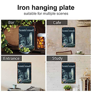 The Changeling Professional Tin Poster- Ideal Wall Decor for Bars, Cafes, Offices, Restaurants, Homes, Gardens, Shops, Clubs - 12 X 8 Inches