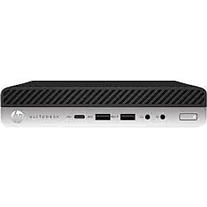 HP Elitedesk 800 G3 Mini Business Desktop (Intel Quad Core i5-6500T, 16GB DDR4 RAM, 512GB SSD) Type-C, DisplayPort DP, WiFi, WiFi, Ethernet, Keyboard+Mouse, Windows 10 Pro 64-bit (Renewed)