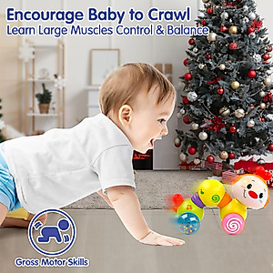 1 Year Old Girl Gifts Baby Toys 6-12 Months+ Press & Go Music Light Toys for 1 Year Old Girl, Toys for 1 + Year Old Girl Boy Baby Toys 12-18 Months Baby Toys 6 to 12 Months Toys for 1 Year Old Boy