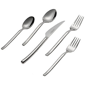 ZWILLING Premier Series Opus 45-Piece Stainless Steel Flatware Set - Made with Special Formula Steel Perfected for Almost 300 Years, Dishwasher Safe, Service for 8
