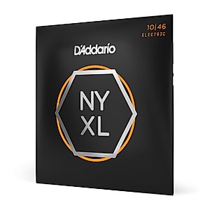 D'Addario NYXL1046 Nickel Wound Electric Guitar Strings, Regular Light, 10-46