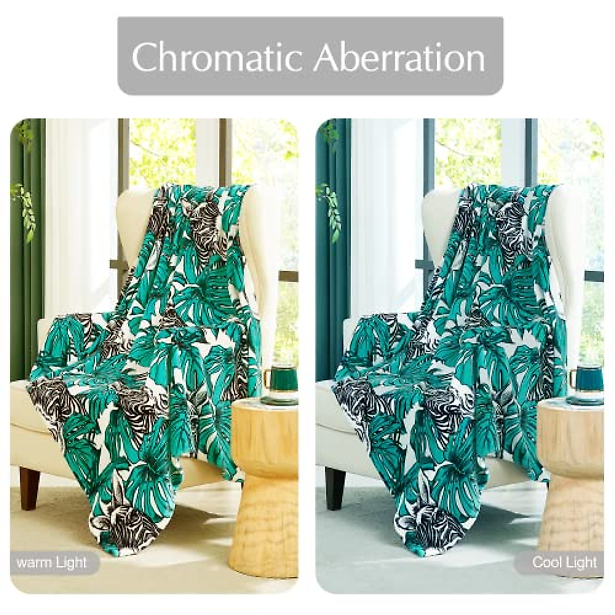 MaiRêve Horse Print Throw Blanket Super Soft for All Season, Jungle Zebra Flannel Blanket for Adults Kids, Warm Lightweight Cozy Flannel Blanket for Couch Sofa Bed, 60"x50"