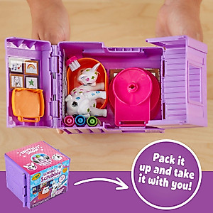 Crayola Scribble Scrubbie Pets Tattoo Shop, Toy Pet Playset, Gift for Kids, Age 3, 4, 5, 6