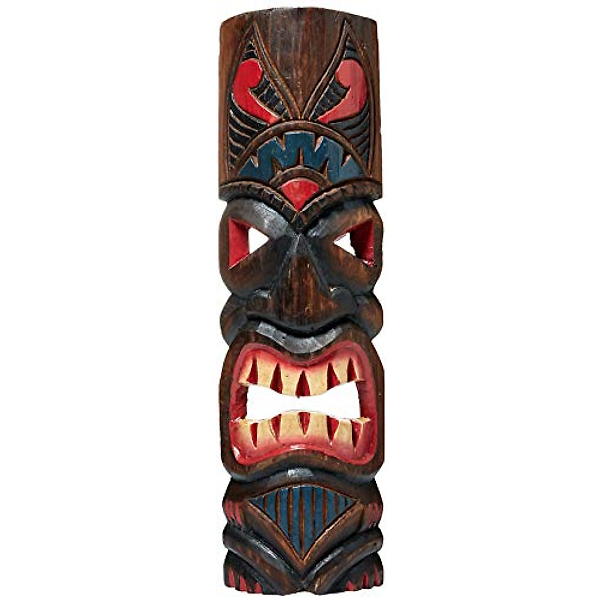 FOREVER BAMBOO Hawaiian Tiki Mask Classic Tahitian 20"