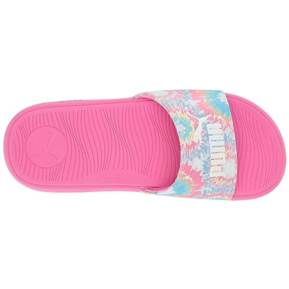PUMA Women's COOL CAT 2.0 Slide Sandals, Phlox Pink-Puma White, 11